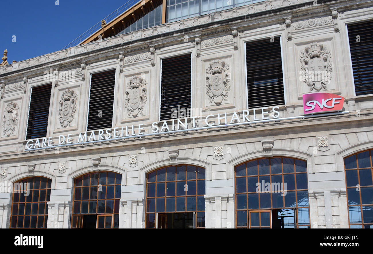 Marseille Saint Charles High Resolution Stock Photography and Images ...