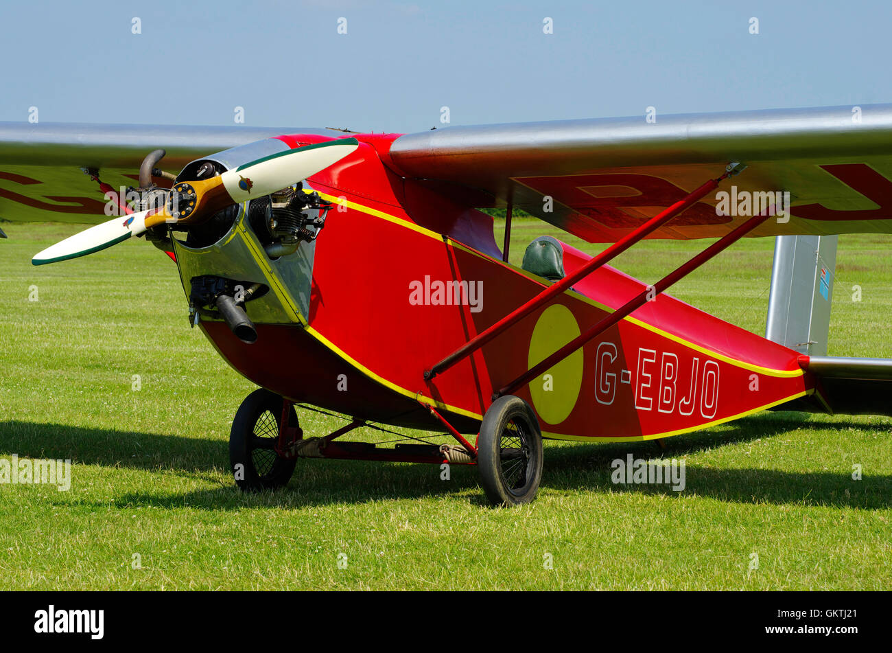 Shuttleworth Collection ANEC 2 at Old Warden Stock Photo - Alamy