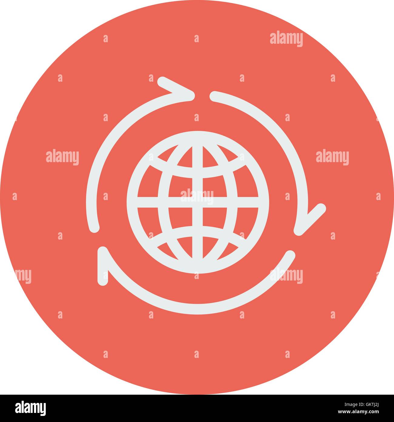 World globe map arrows hi-res stock photography and images - Alamy