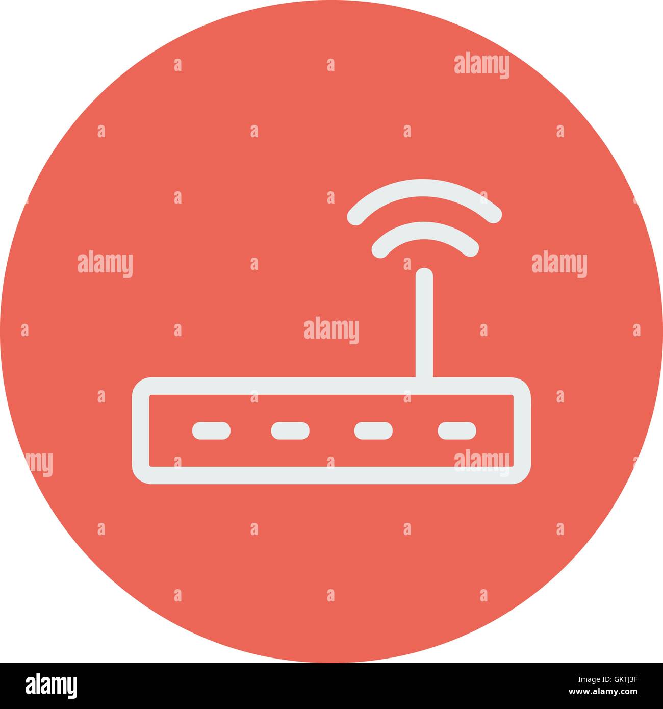 Wifi router icon, outline style Stock Vector Image & Art - Alamy