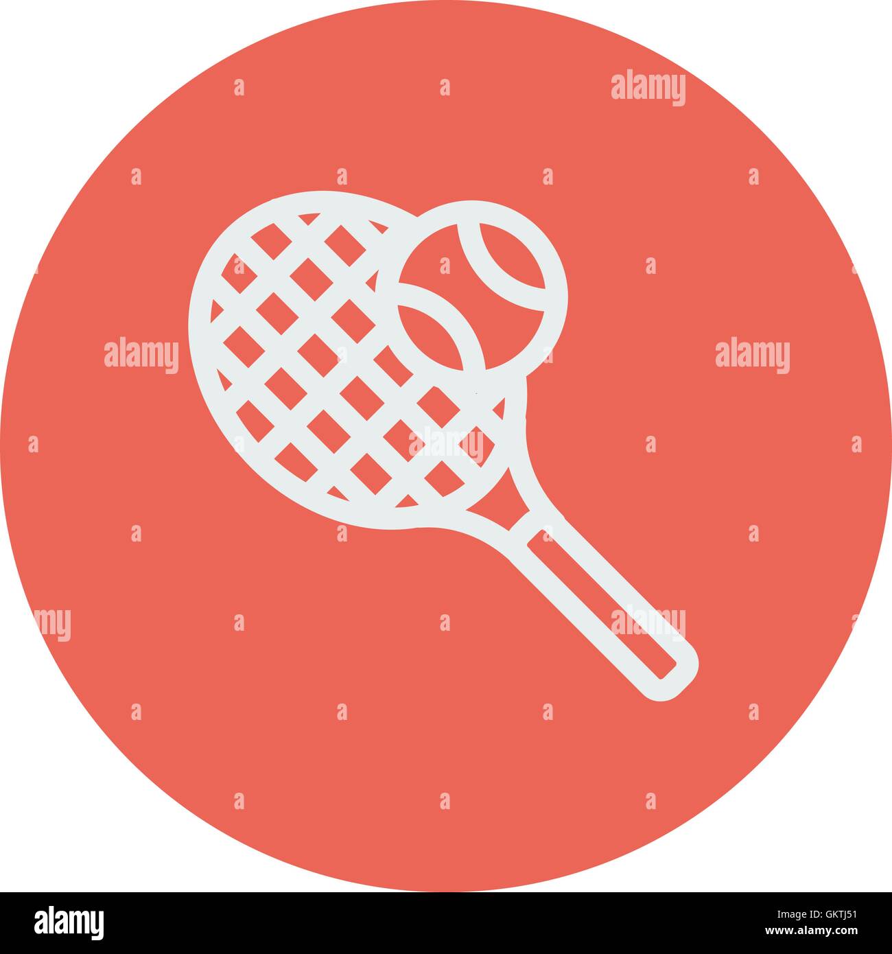 Tennis ball and racket symbol hi-res stock photography and images - Alamy