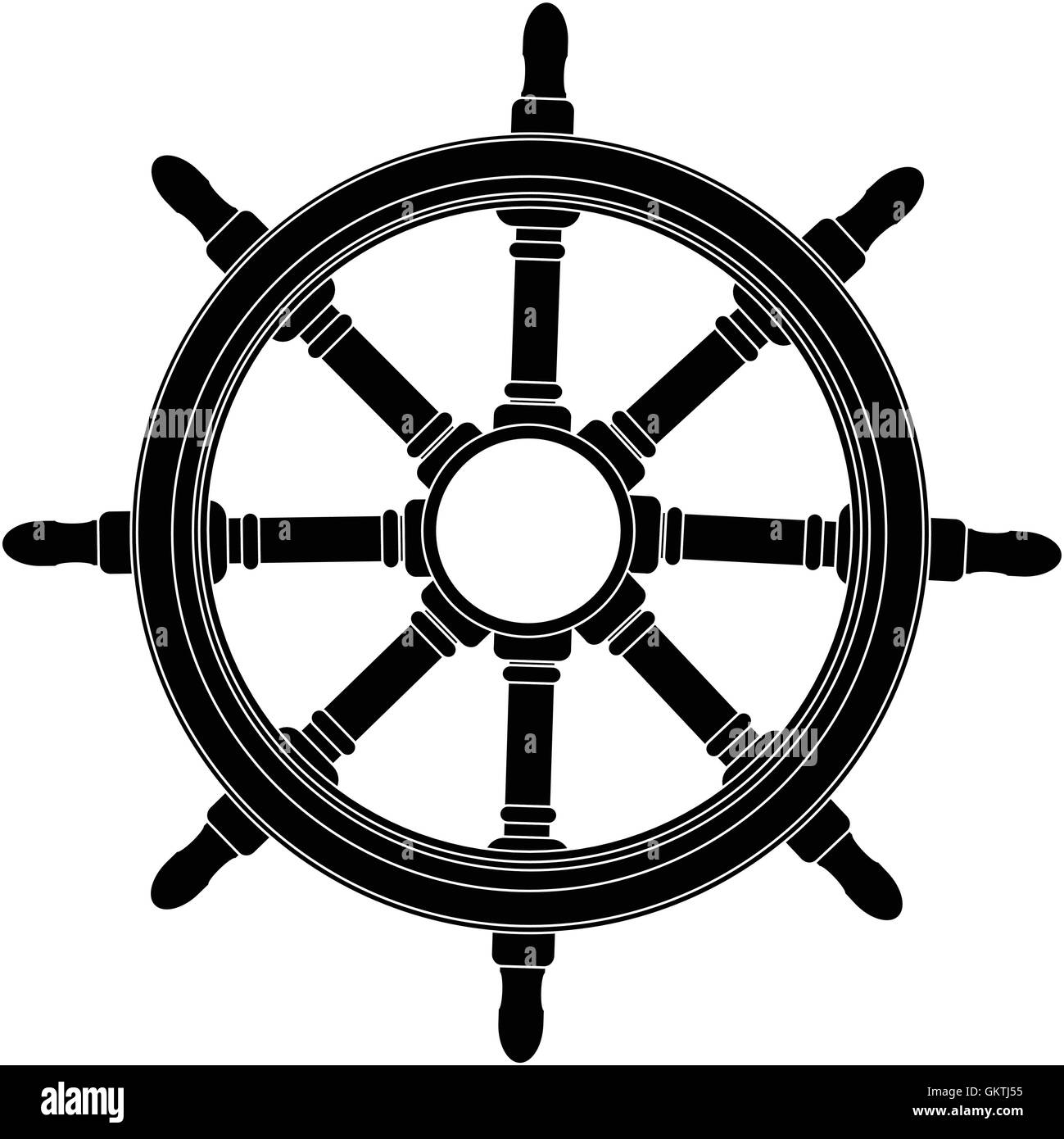 Seaman at wheel Black and White Stock Photos & Images - Alamy