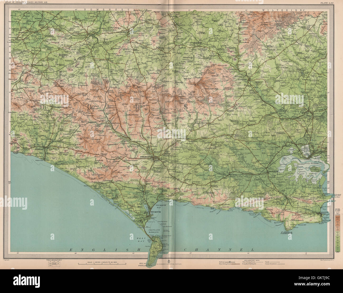 Poole map hi-res stock photography and images - Alamy