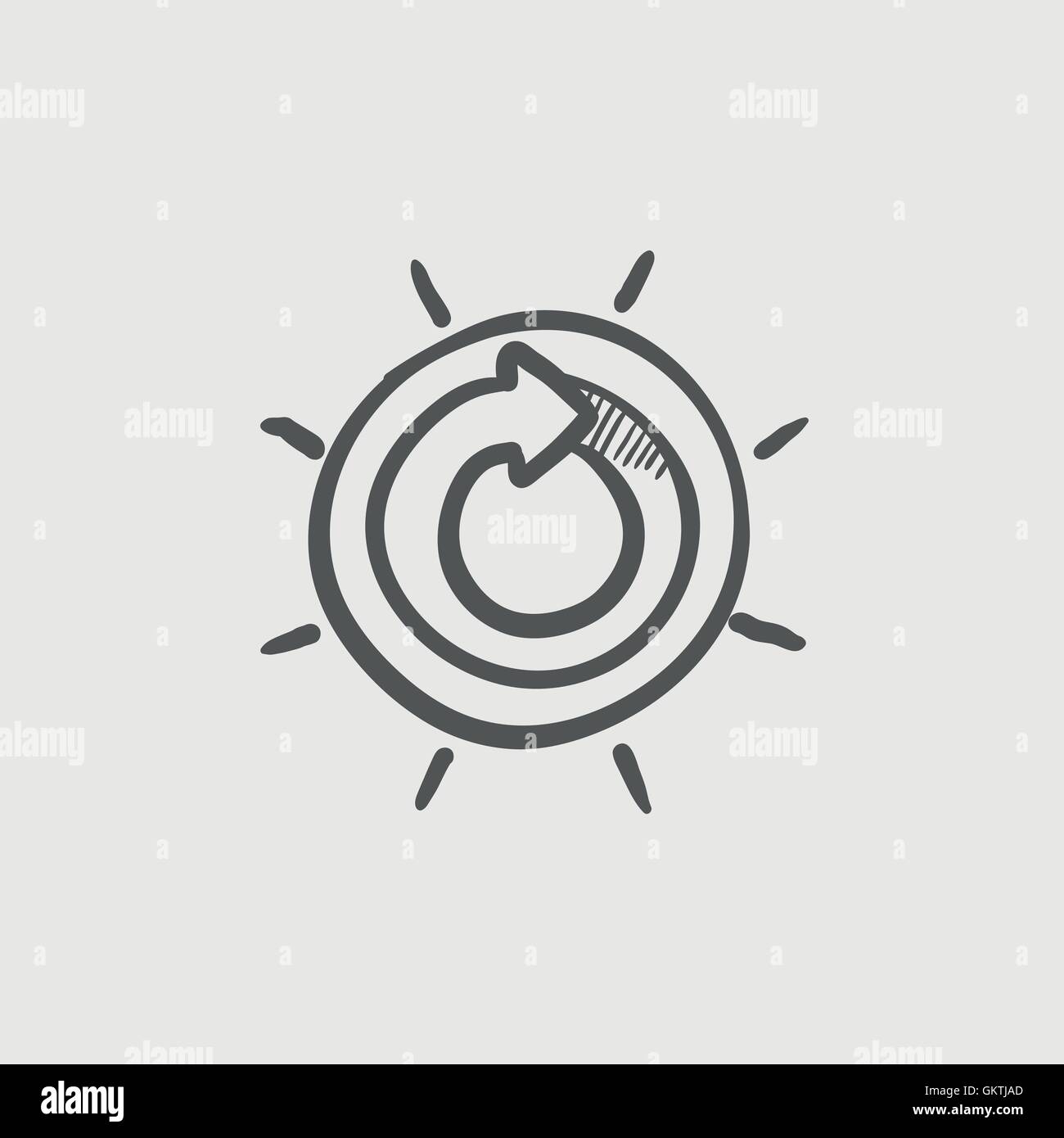 Sun stroke Stock Vector Images - Alamy