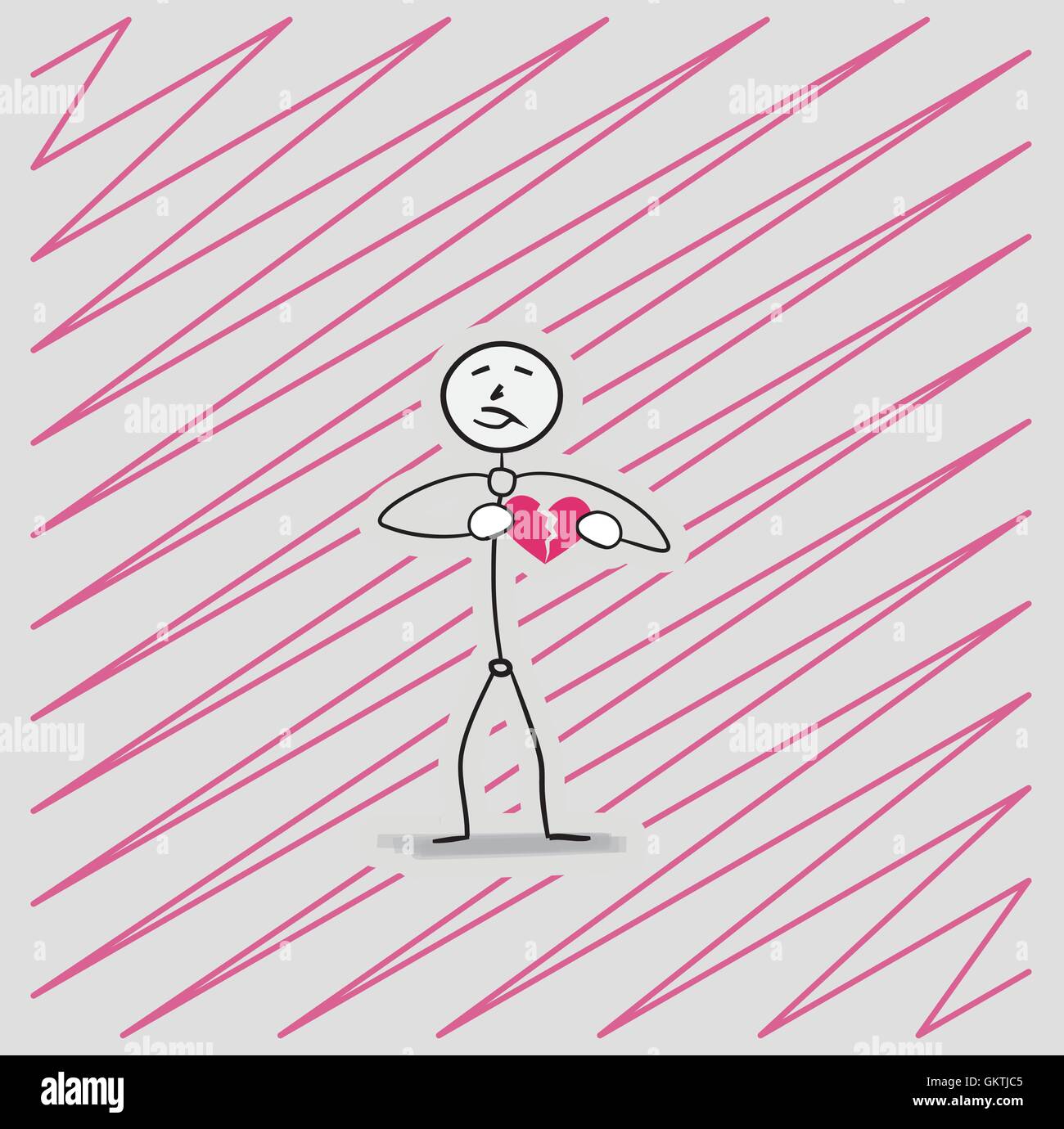 man tears his broken heart Stock Vector Image & Art - Alamy man tears his broken heart Stock Vector Image & Art - Alamy