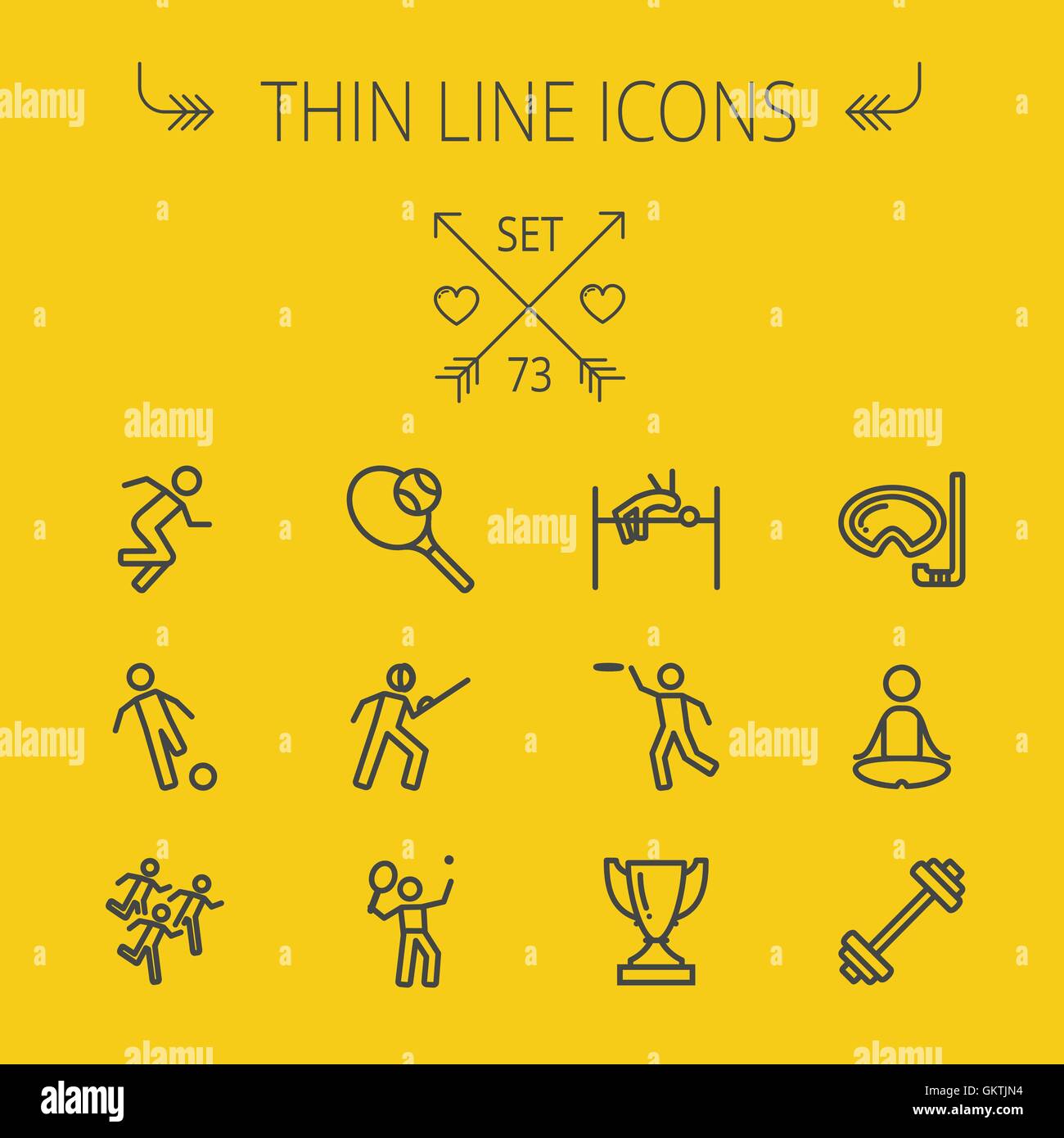 Marathone Stock Vector Images - Alamy