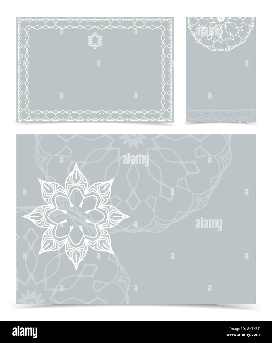 Vintage flower frame greeting Cut Out Stock Images & Pictures - Alamy