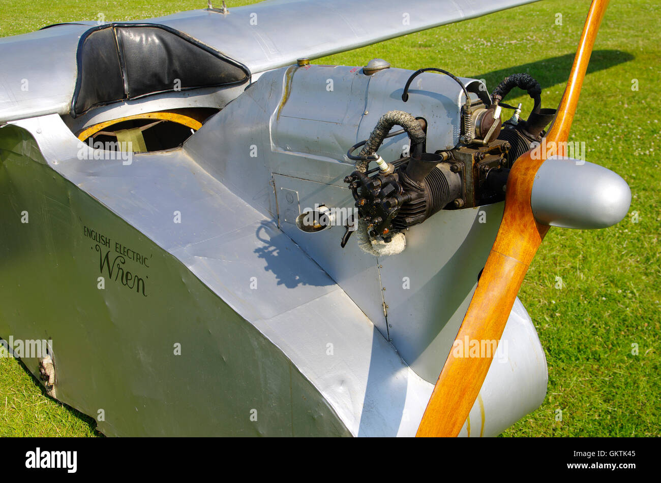 Shuttleworth Collection English Electric Wren G-EBNV Stock Photo - Alamy