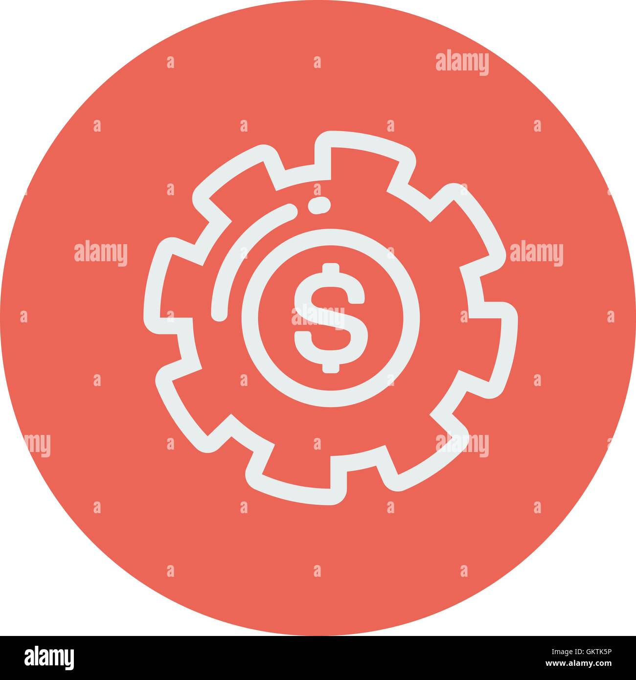 Money gear thin line icon Stock Vector Image & Art - Alamy Money gear thin line icon Stock Vector Image & Art - Alamy