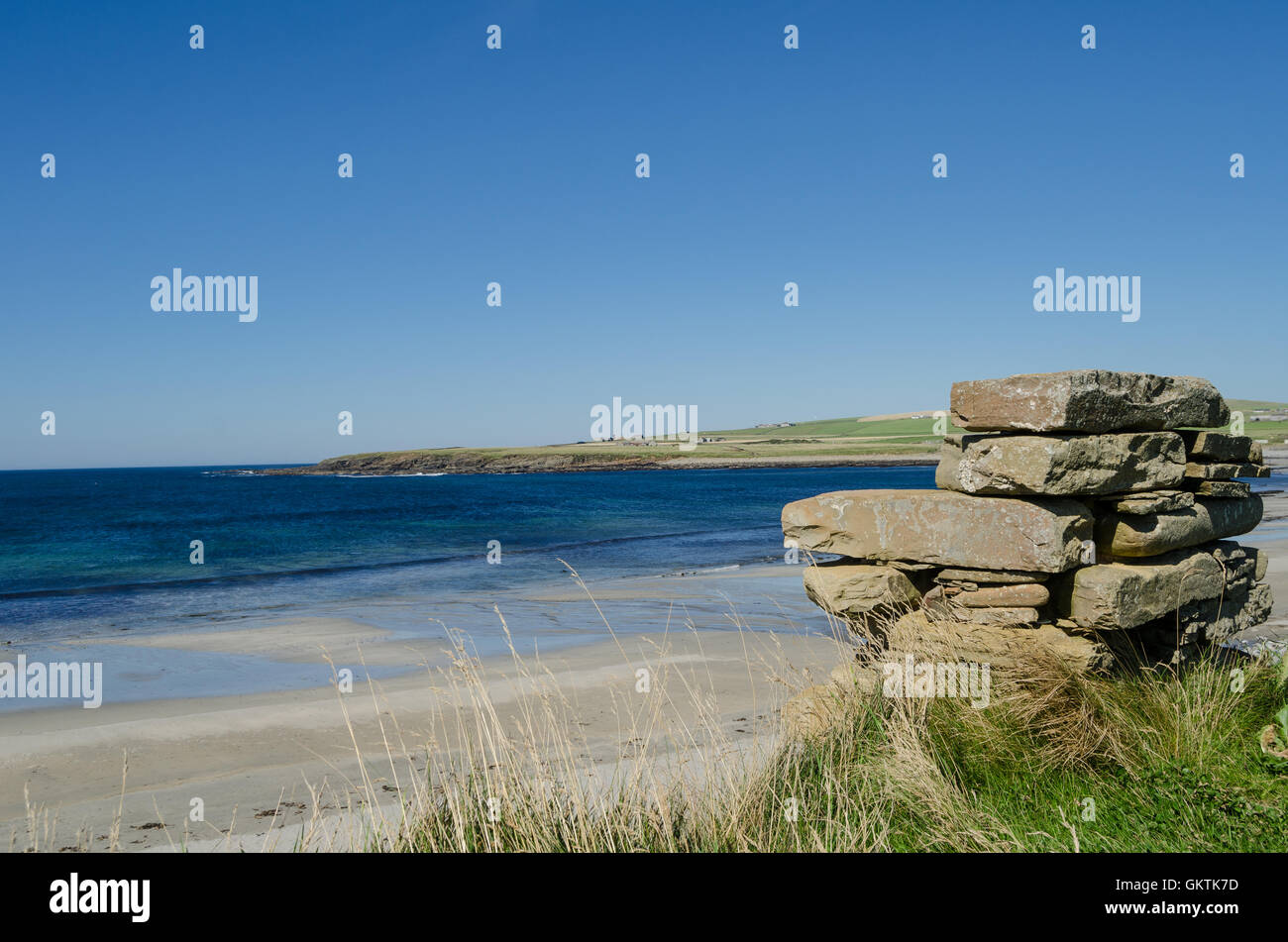 Skara brae stone age village hi-res stock photography and images - Alamy