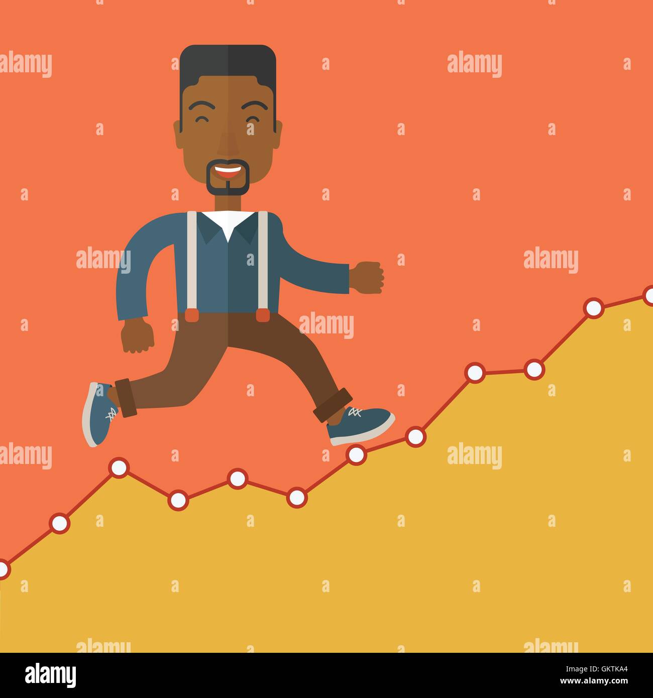 Pathway up hill Stock Vector Images - Alamy