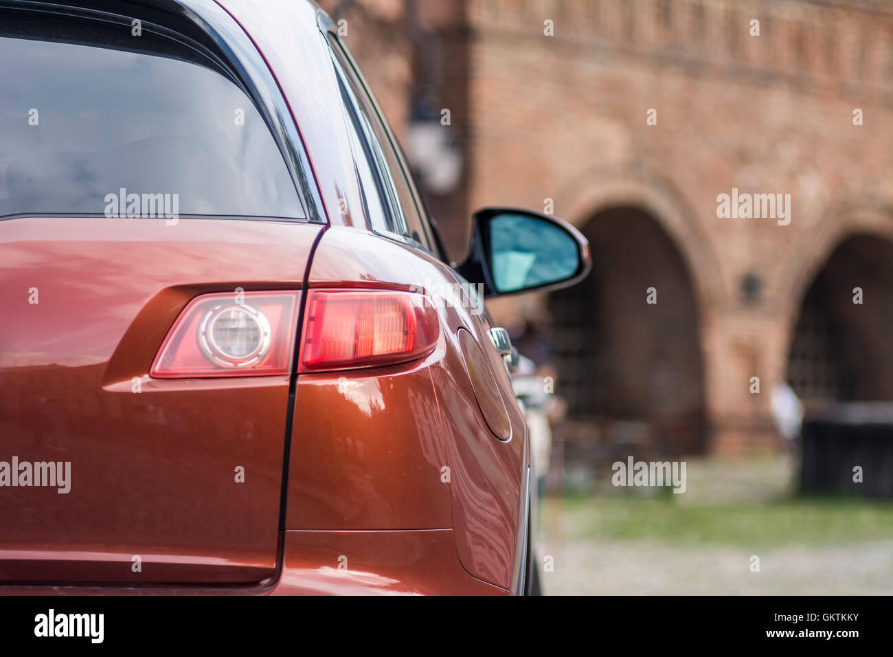 Car sunset model hi-res stock photography and images - Alamy