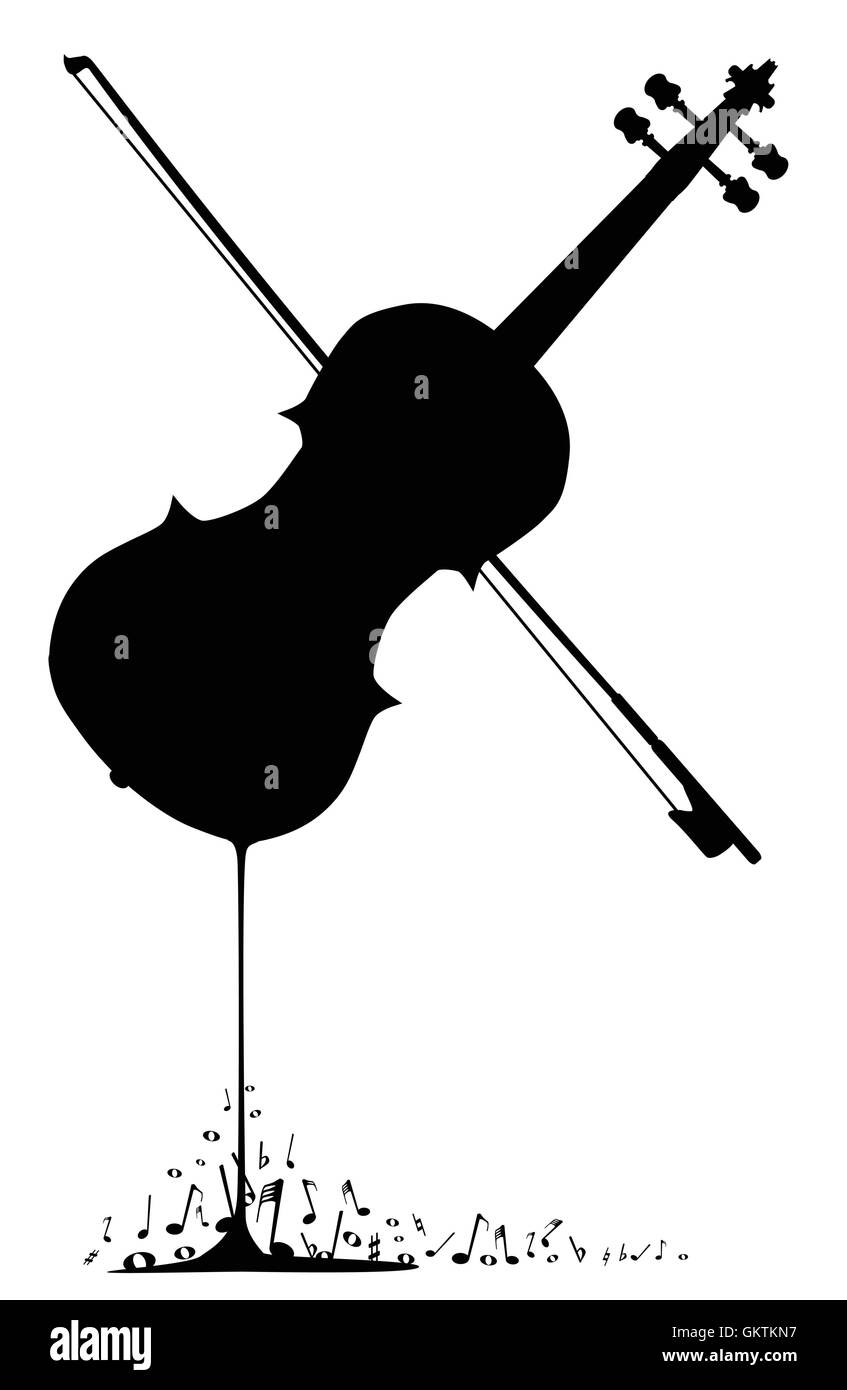 Flowing Fiddle Music Stock Vector Image & Art - Alamy