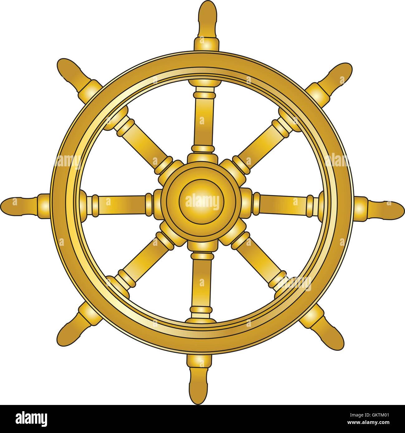 Boat steer Stock Vector Images - Alamy