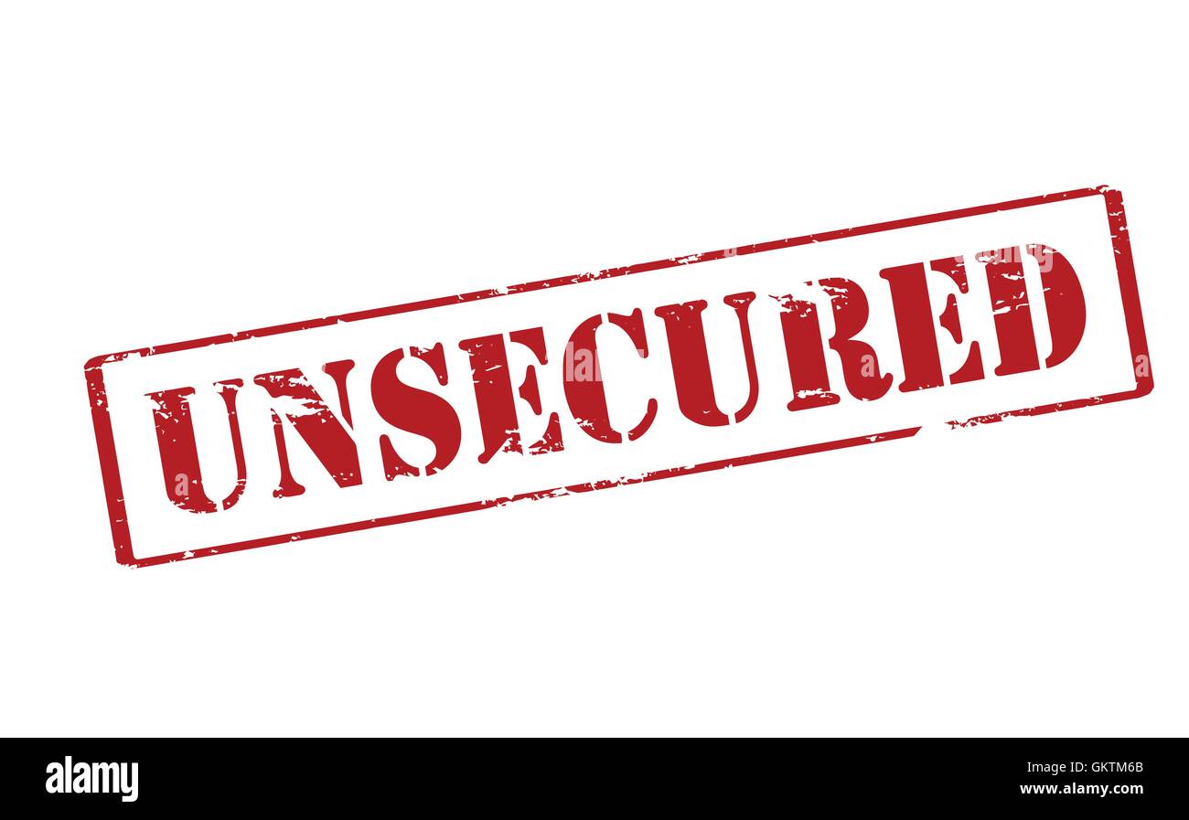 Unsecured hi-res stock photography and images - Alamy