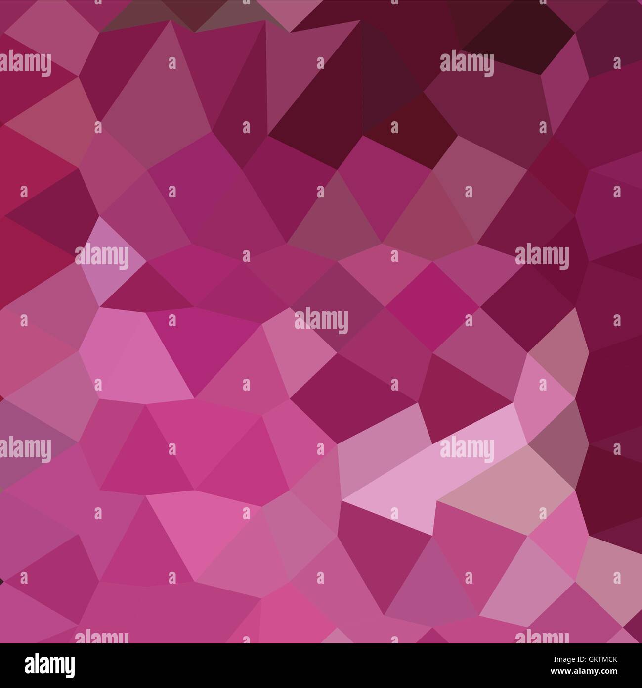 French Rose Pink Abstract Low Polygon Background Stock Vector Image ...