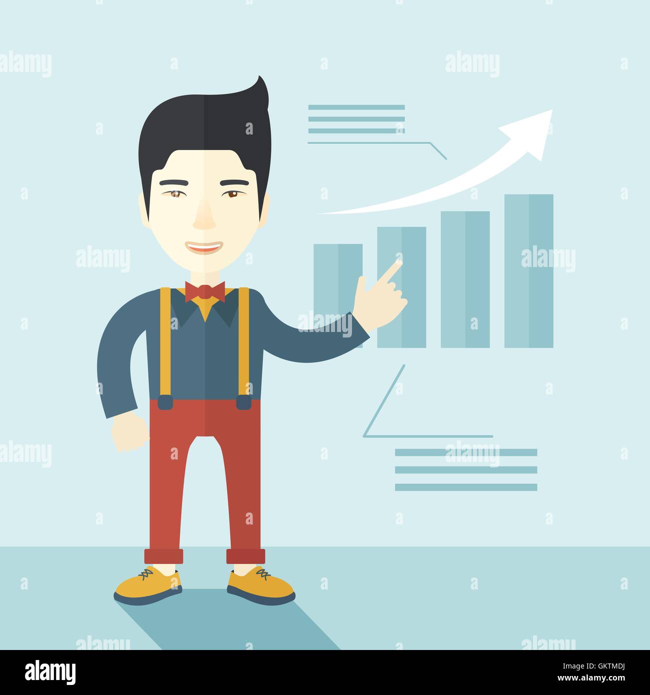 Successful sales person cartoon hi-res stock photography and images - Alamy