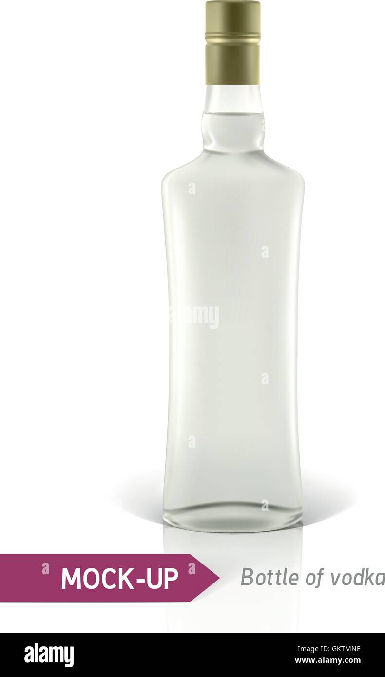 Water bottle on ice Stock Vector Images - Alamy