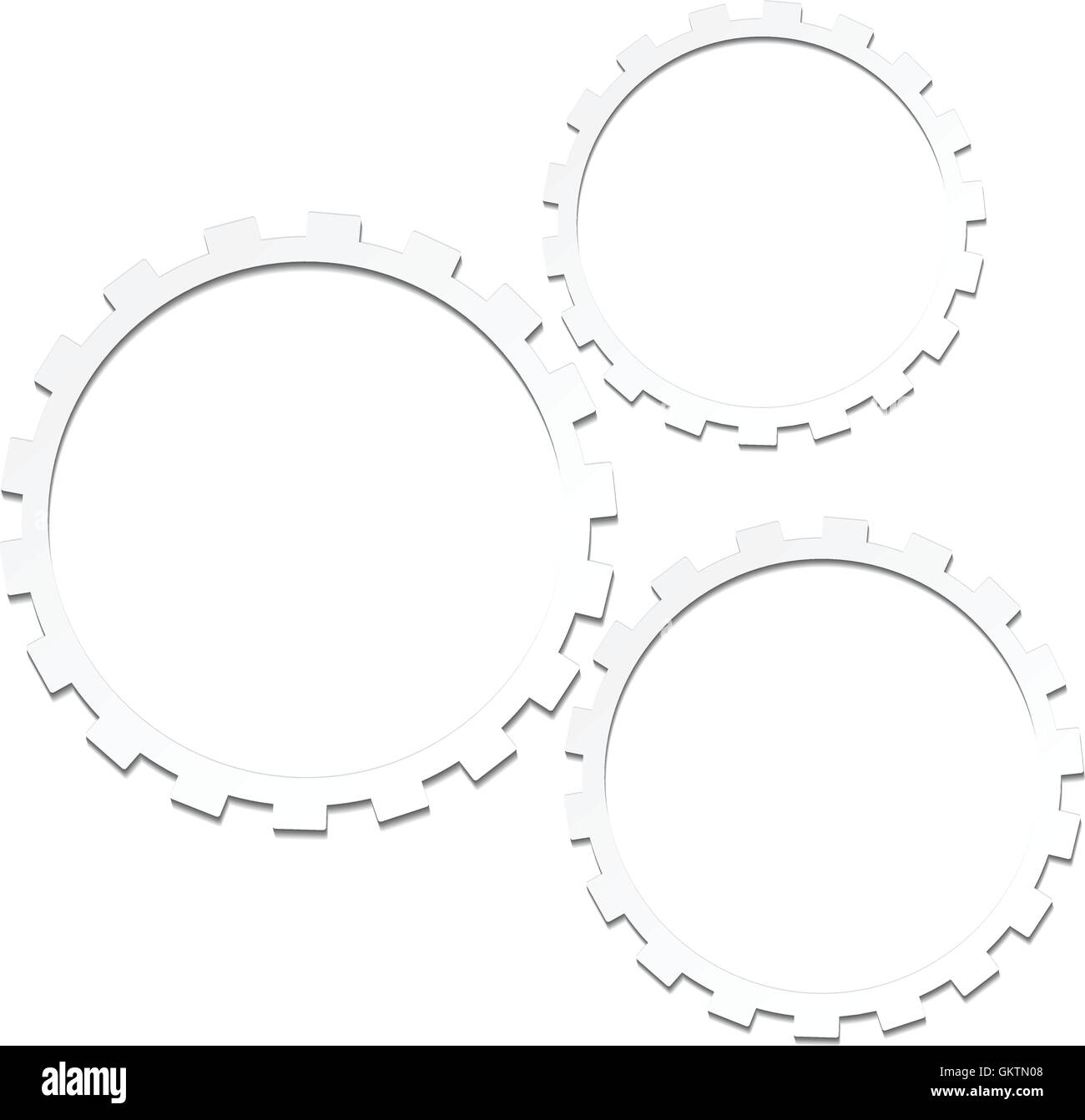 Gear cogs and teeth Stock Vector Images - Alamy
