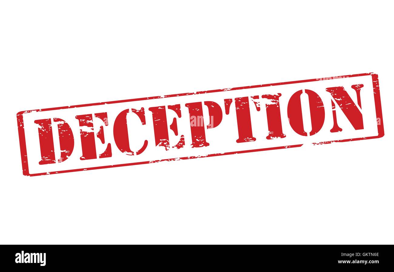Deception symbol Stock Vector Images - Alamy