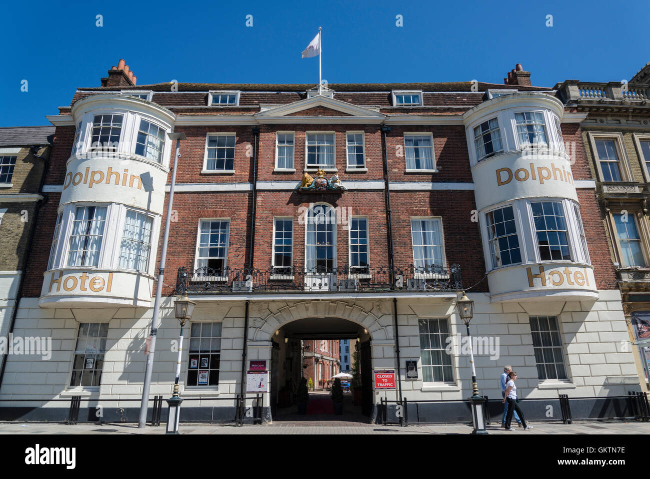 Dolphin Hotel, Southampton, Hampshire, England, UK Stock Photo - Alamy