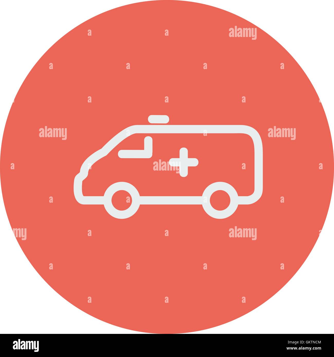Aid car icon outline Stock Vector Images - Alamy