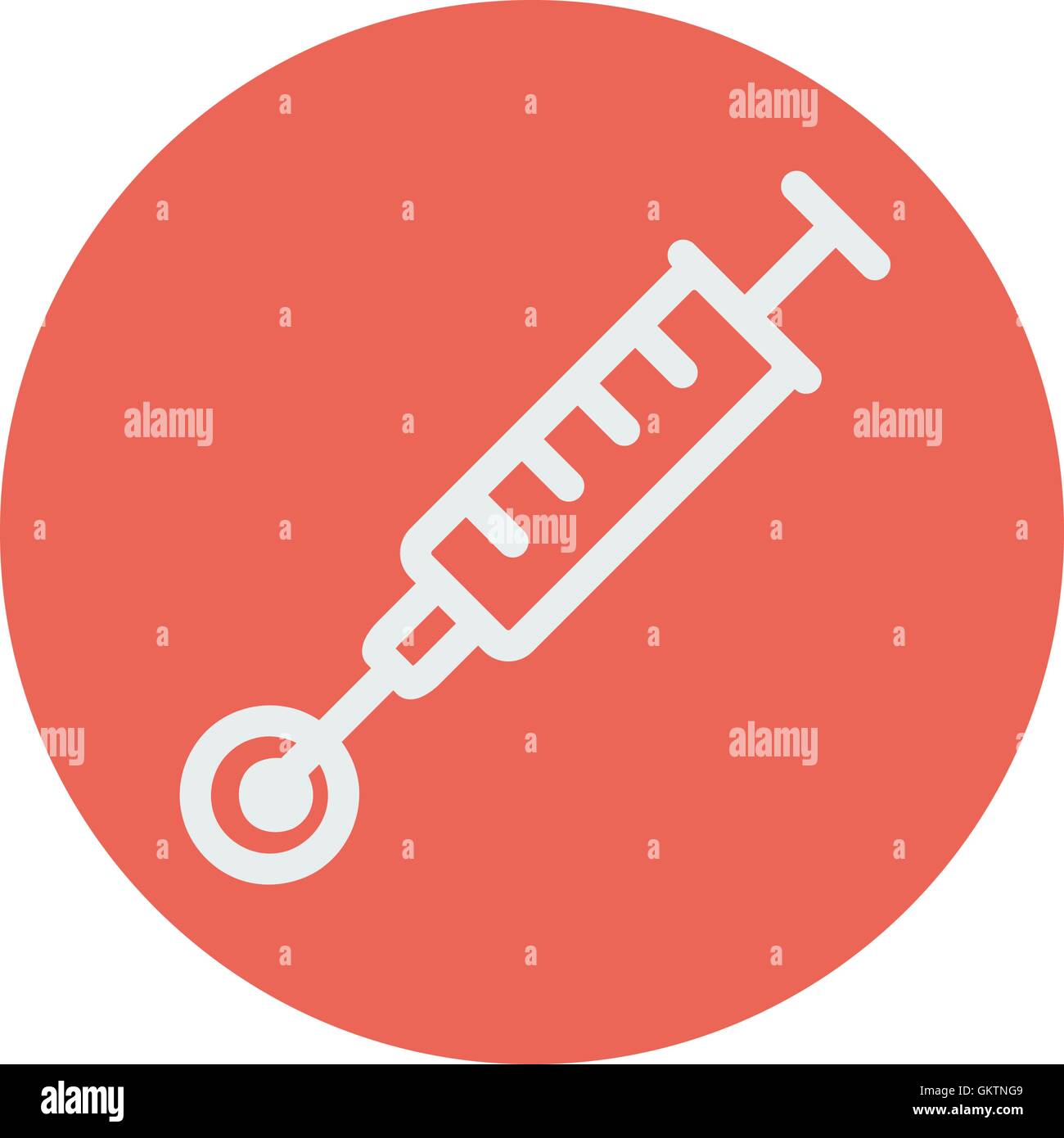 Injection thin line icon Stock Vector Image & Art - Alamy