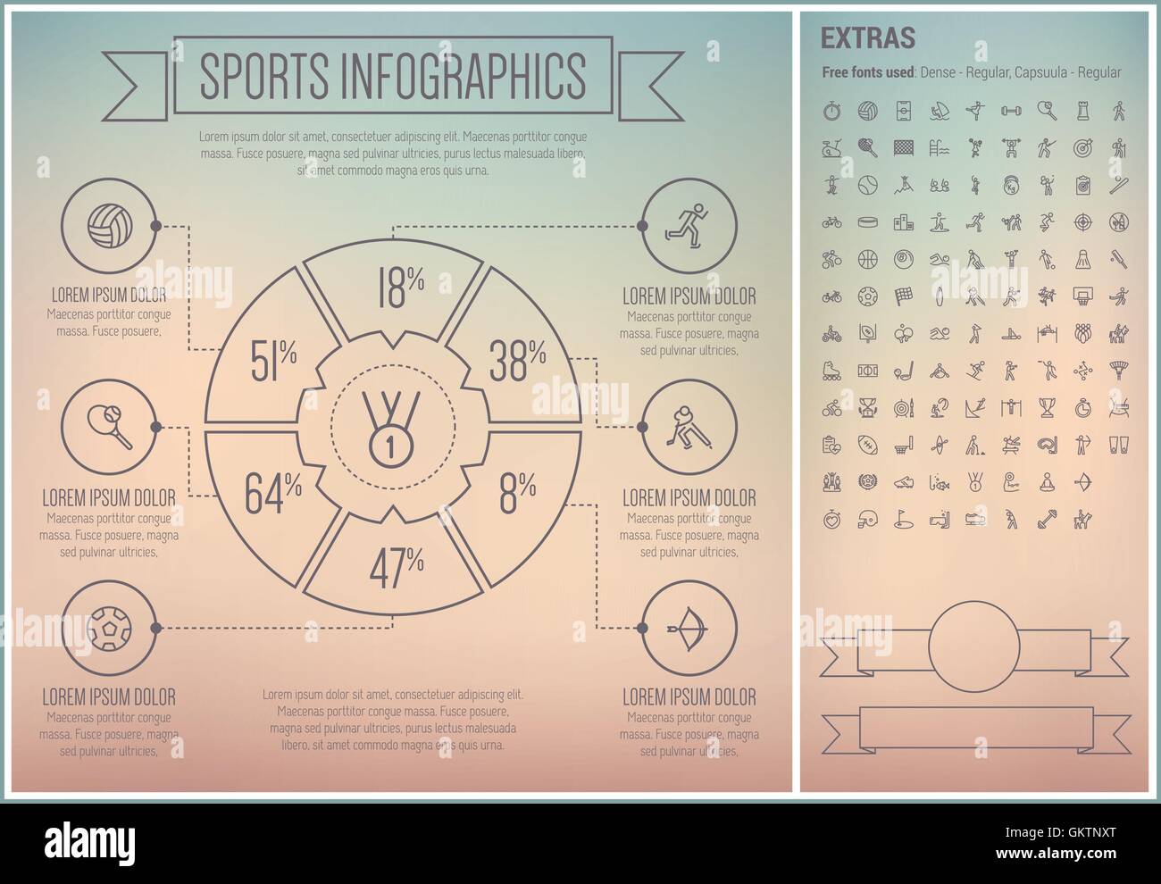 Sports line graph hi-res stock photography and images - Alamy