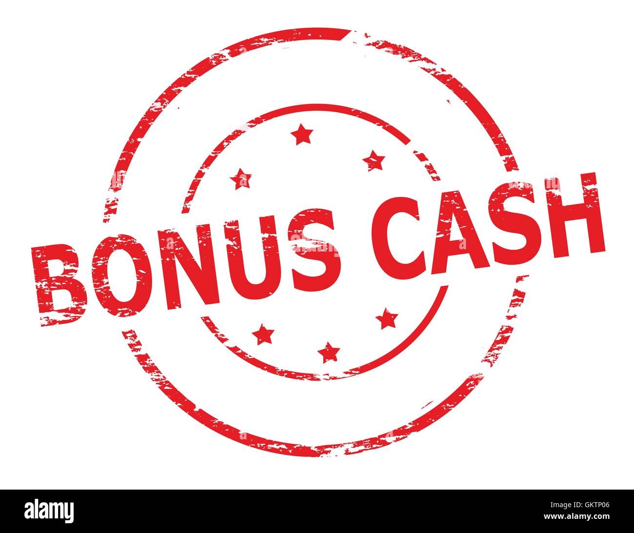 Bonus cash stamp Stock Vector Images - Alamy