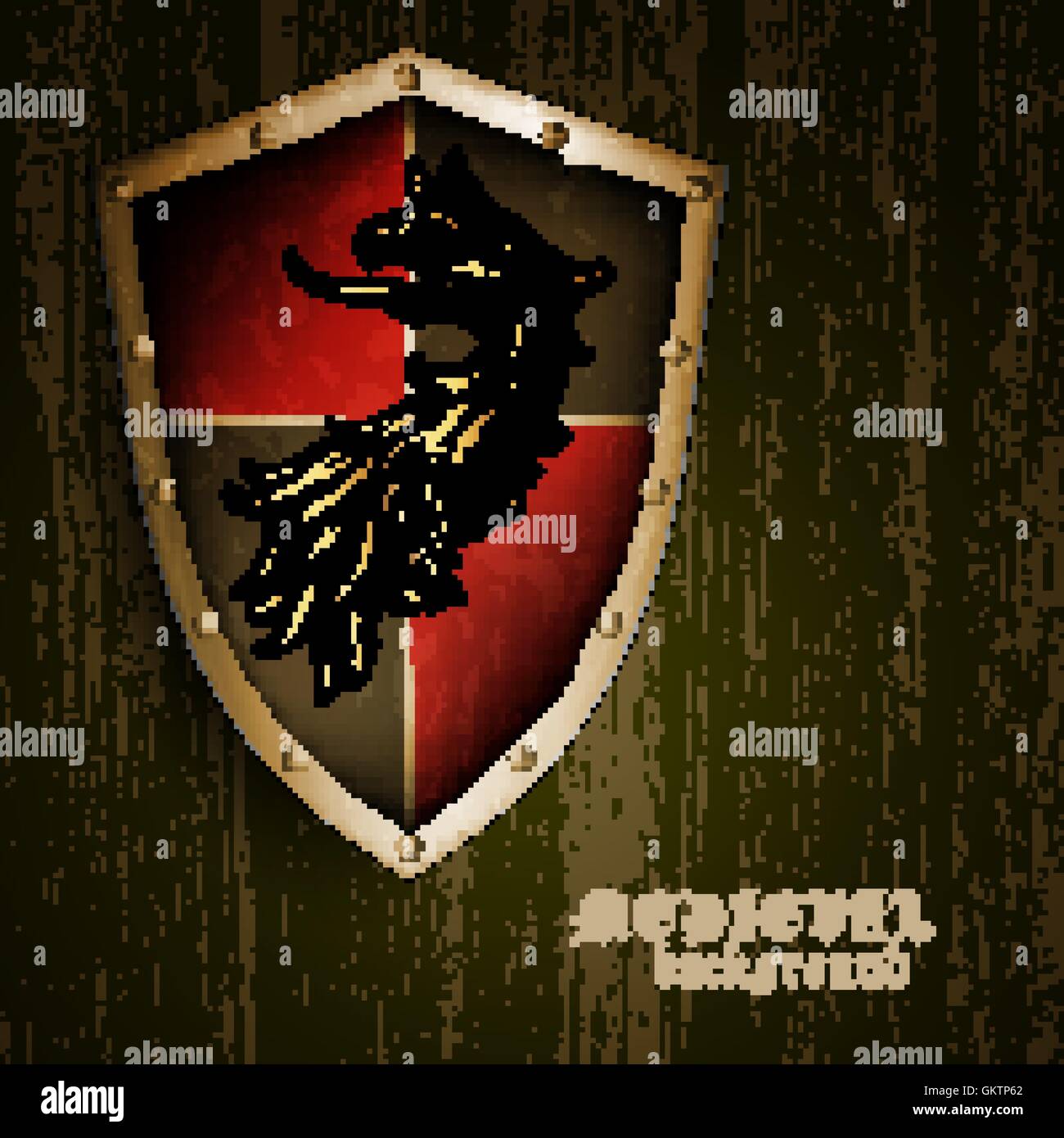 Medieval background Stock Vector Images - Alamy