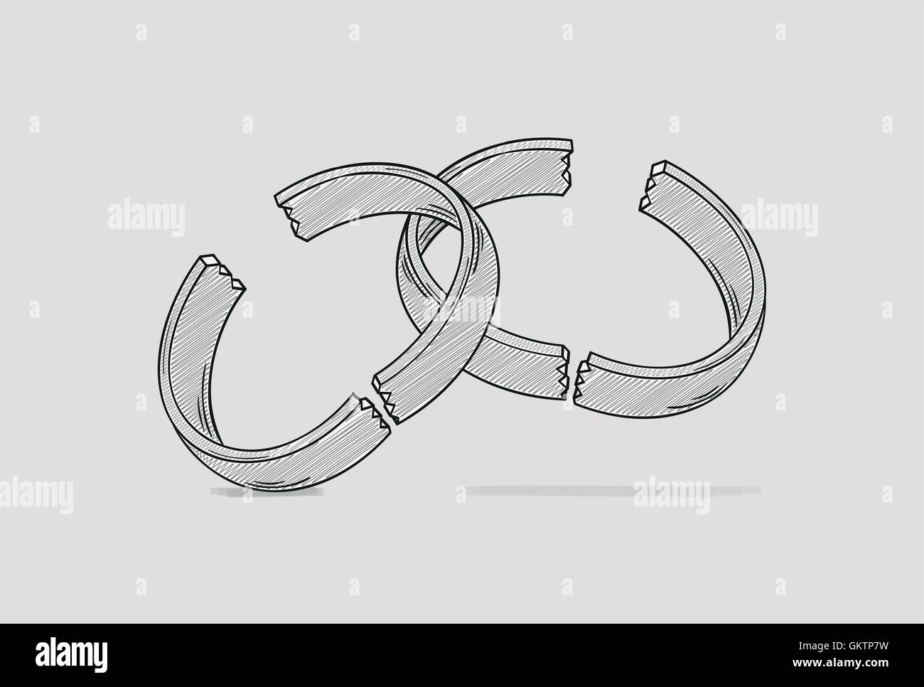 Problem ring Stock Vector Images - Alamy