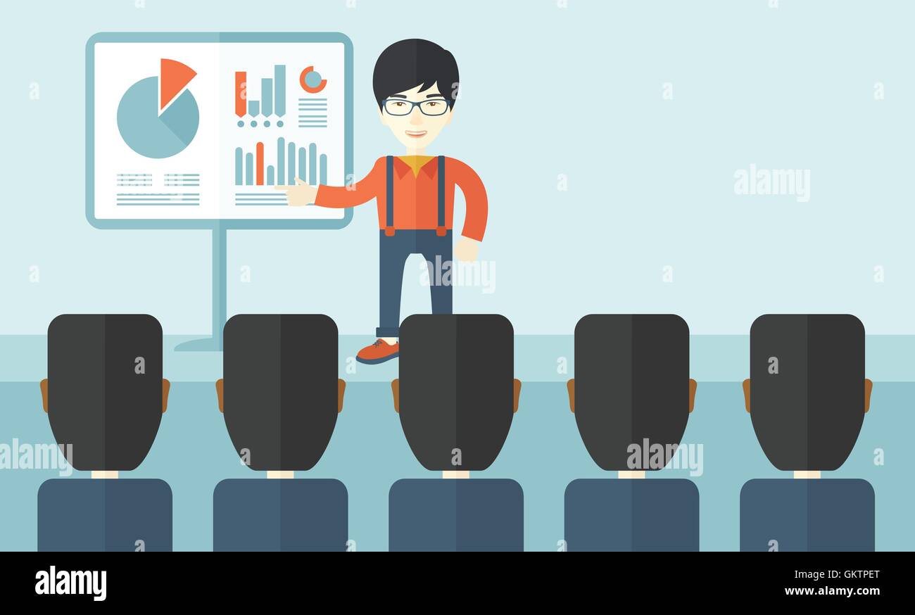 Marketing officer with his team Stock Vector Image & Art - Alamy