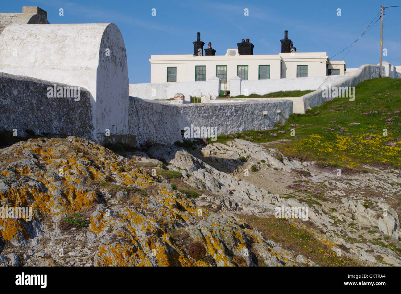 North Stack, Former Fog Warning station, Holyhead, Anglesey, North ...