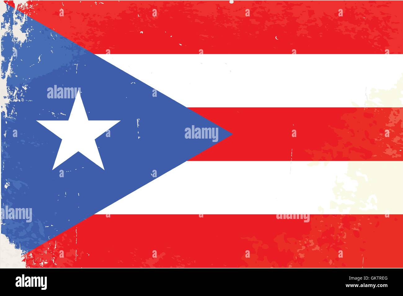 Puerto Rico Flag Stock Vector Image & Art - Alamy