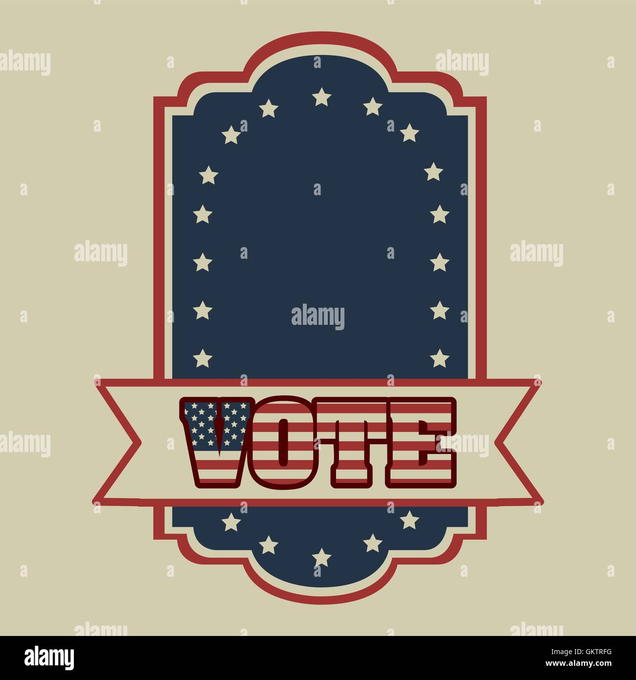 Vote in USA Stock Vector Image & Art - Alamy