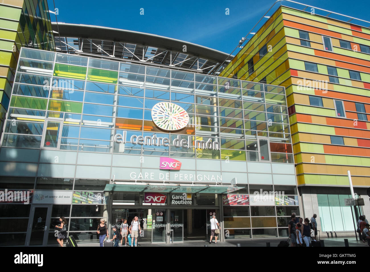 Perpignan railway station hi-res stock photography and images - Alamy