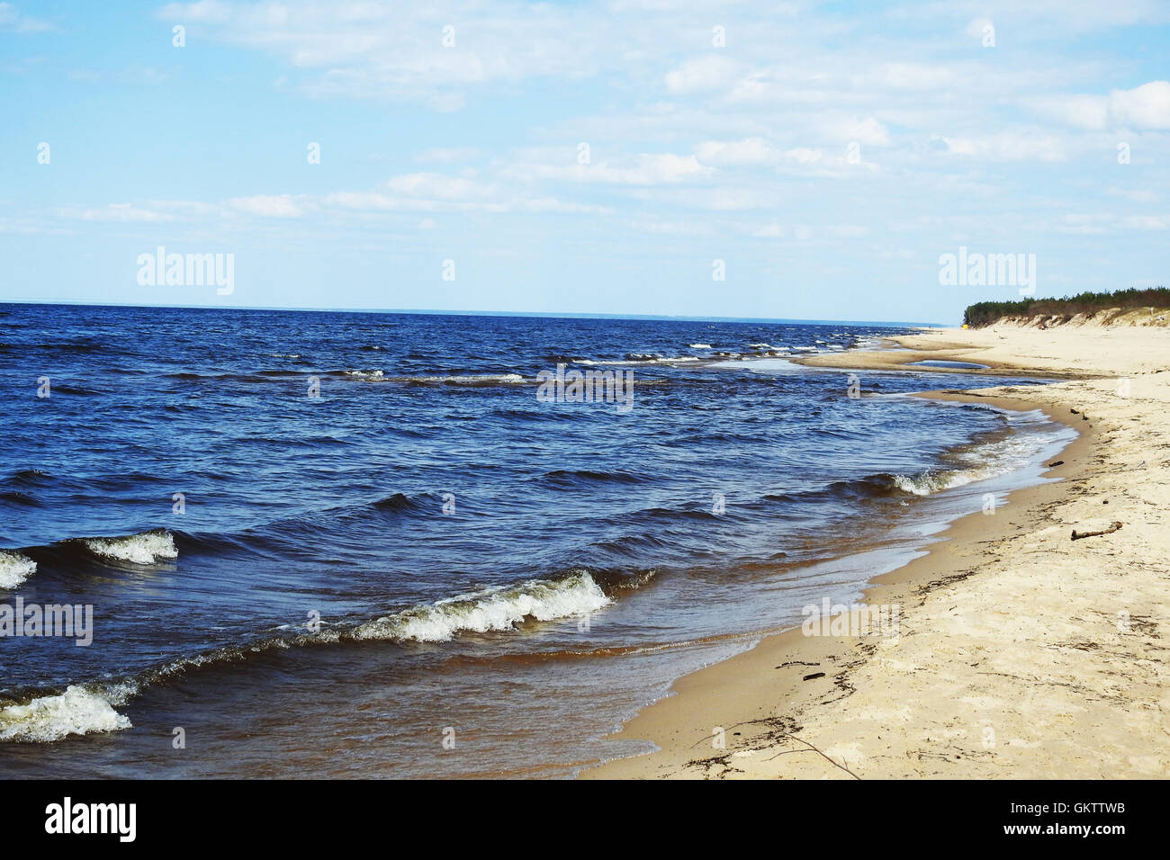 Baltic sea view Stock Photo - Alamy