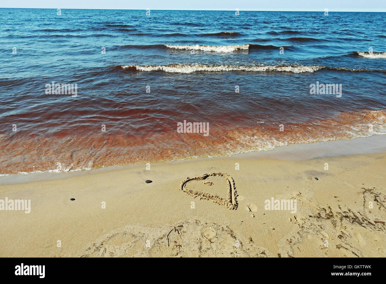 Baltic sea view Stock Photo - Alamy