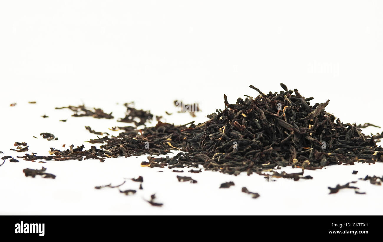 Black isolated Tea Stock Photo - Alamy