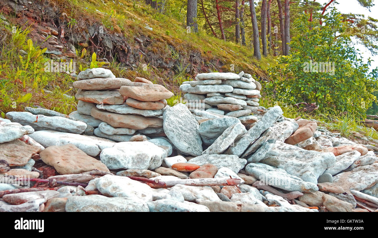 Many different stones Stock Photo - Alamy