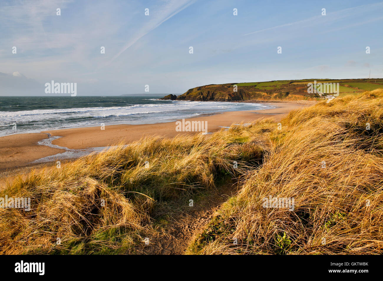 Praa Sands; Cornwall; UK Stock Photo - Alamy