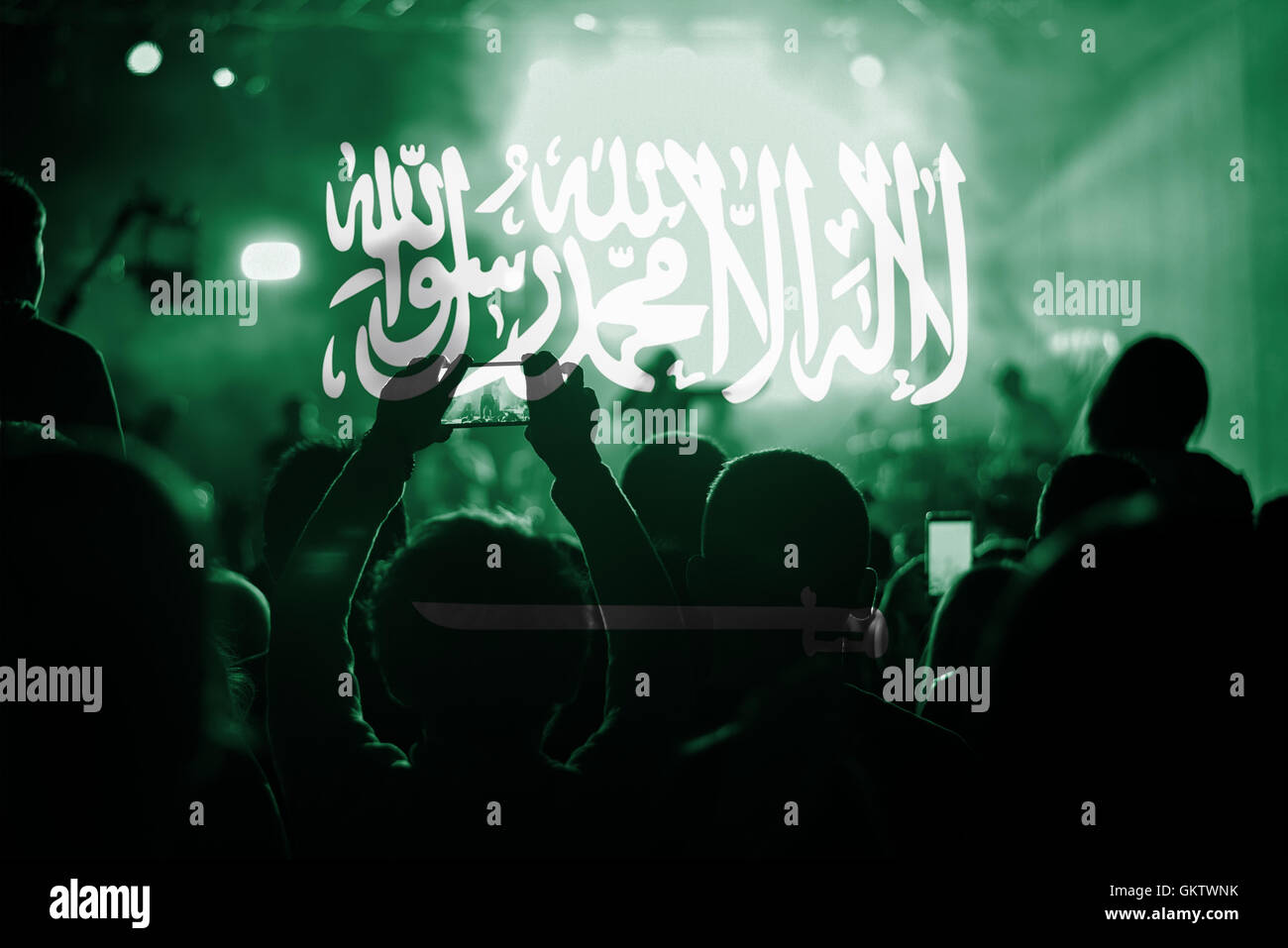 Saudi music event hi-res stock photography and images - Alamy