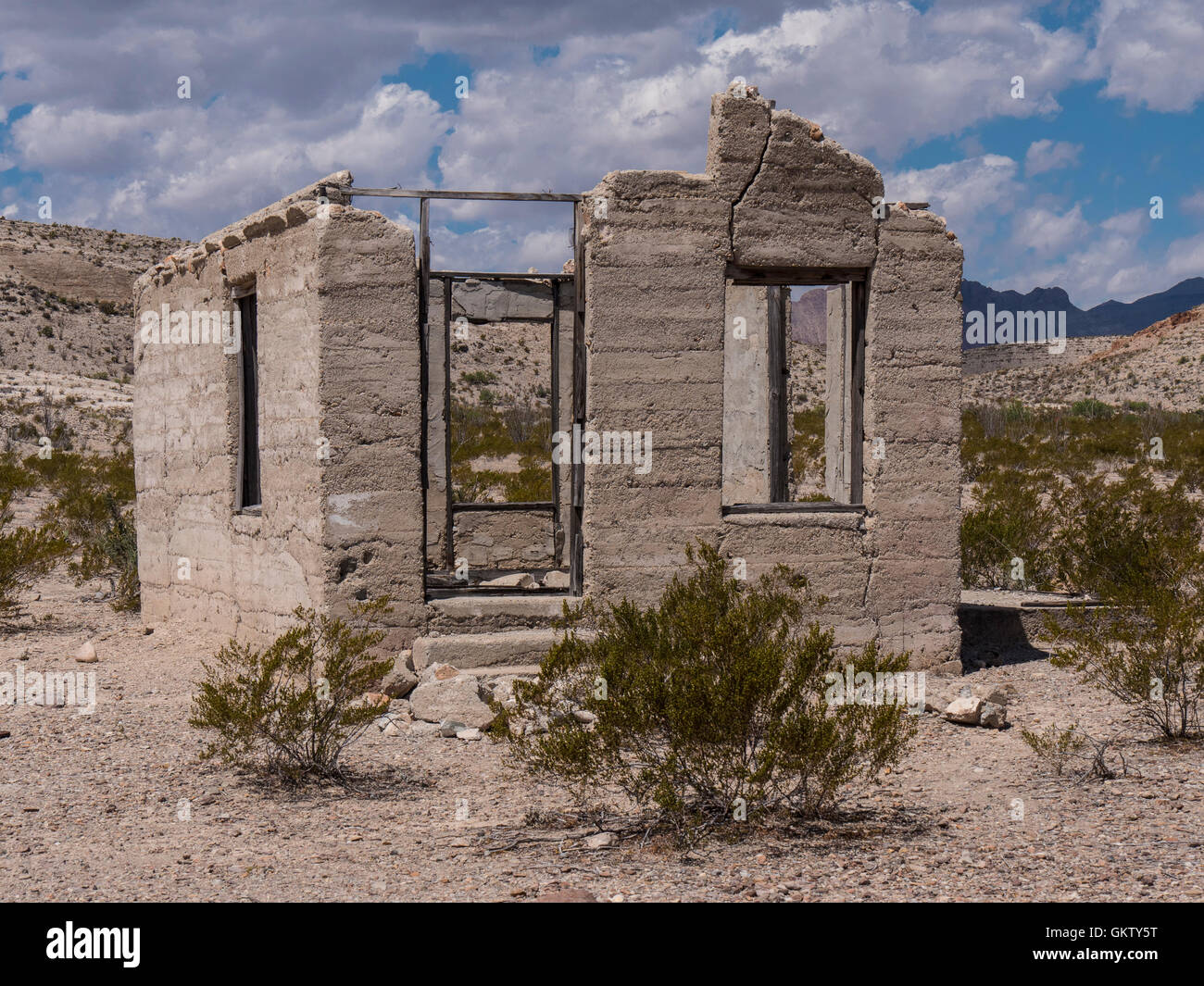 Mine Superintendent's house, Mariscal Mine, River Road, Big Bend ...