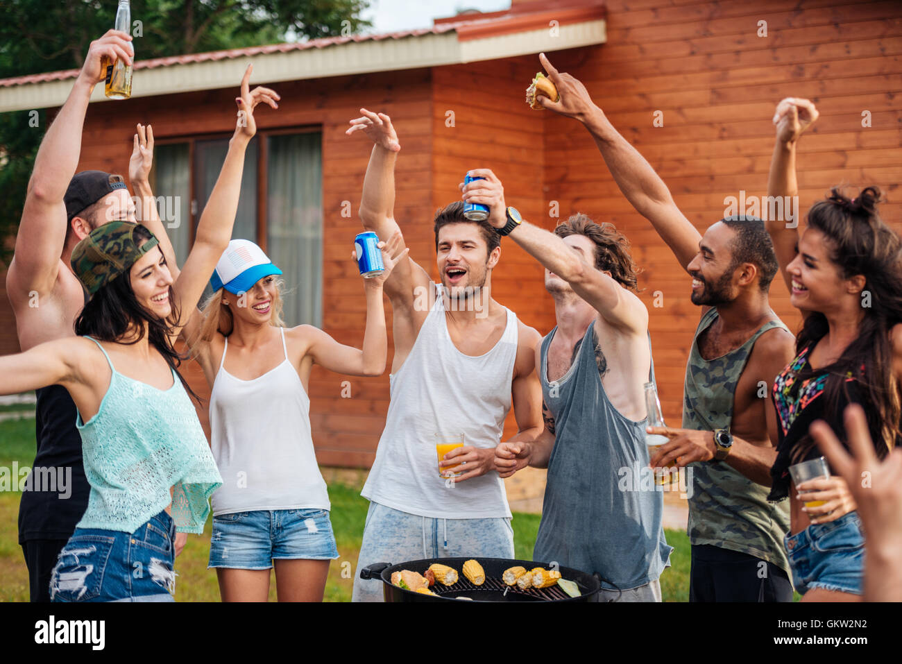 Young People Partying