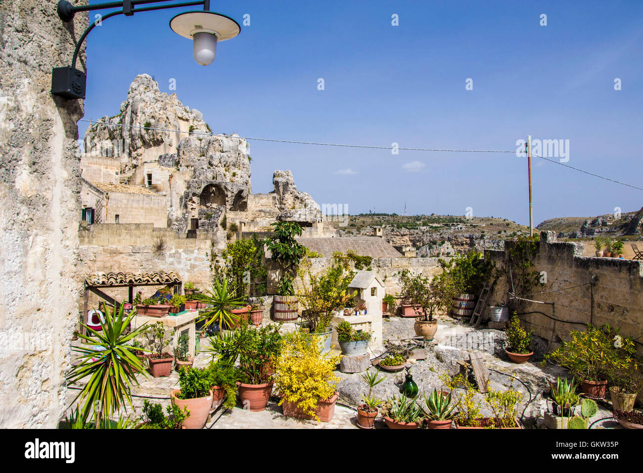 Stone terrace hi-res stock photography and images - Alamy