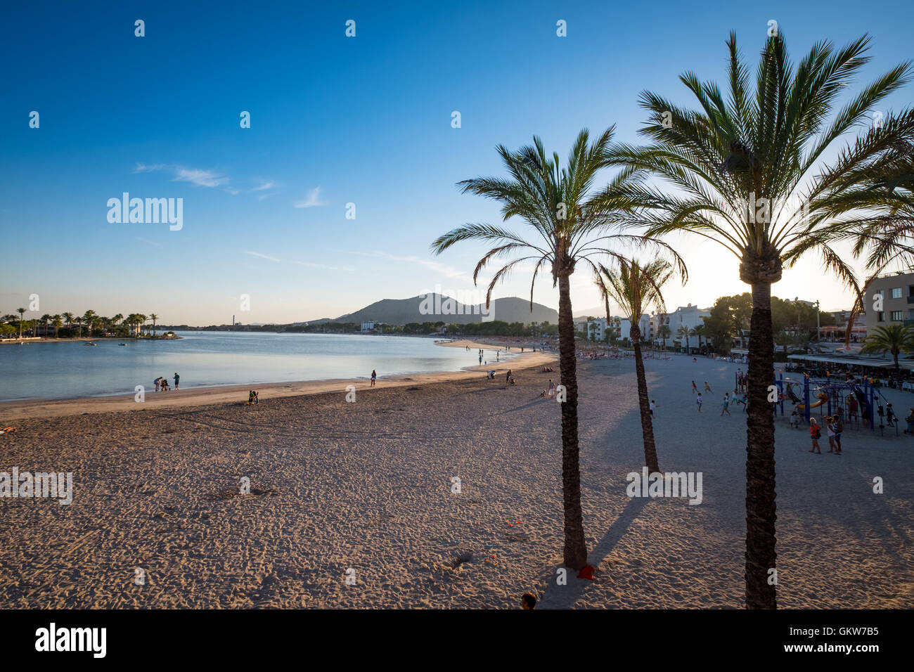 Alcudia beach hi-res stock photography and images - Alamy