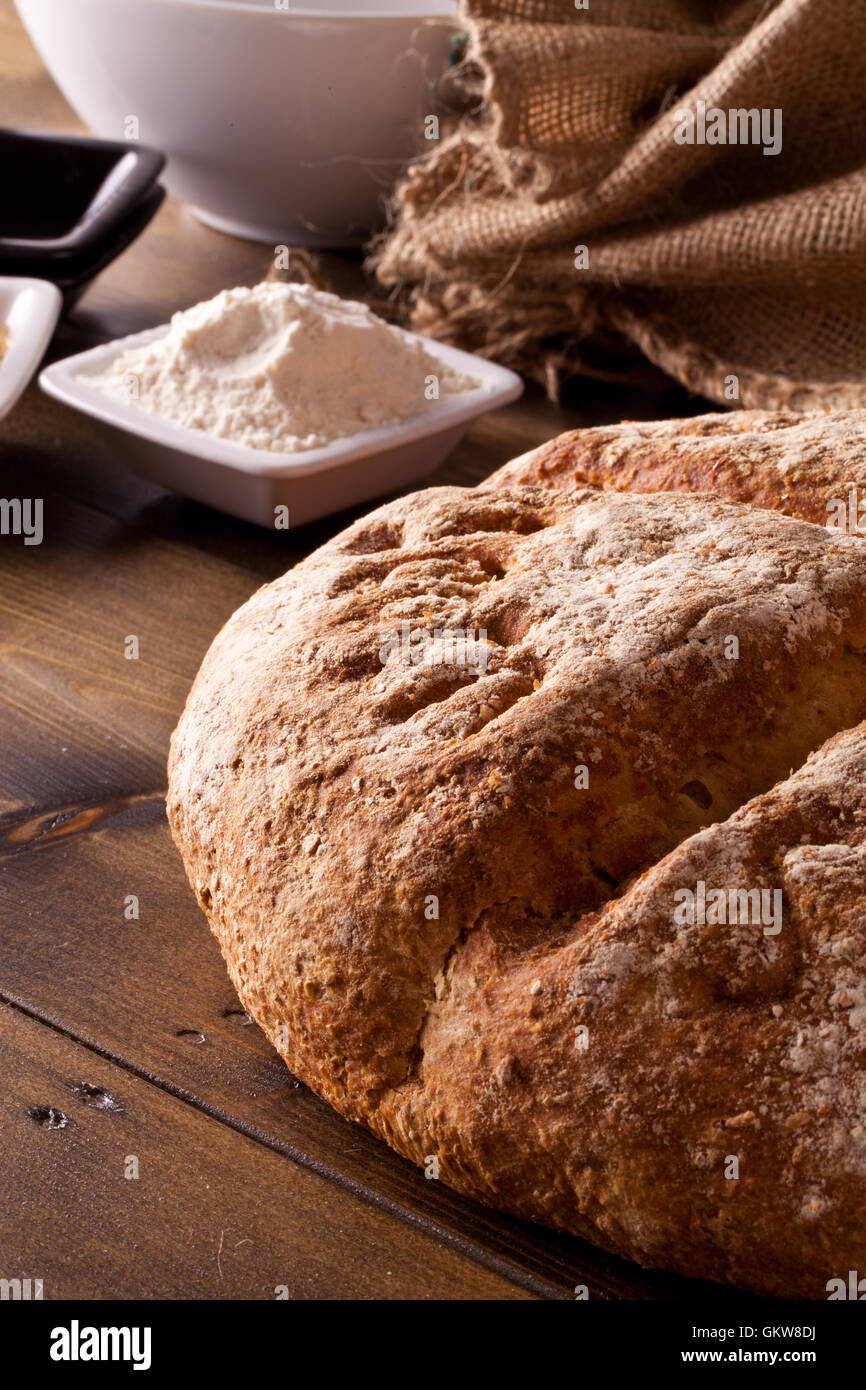 Crusty bap hi-res stock photography and images - Alamy