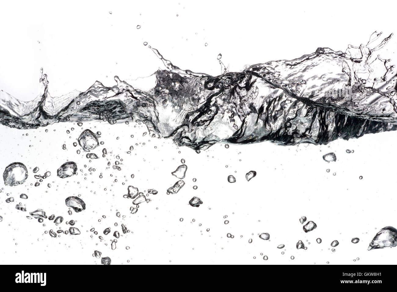 White wave bubble hi-res stock photography and images - Alamy