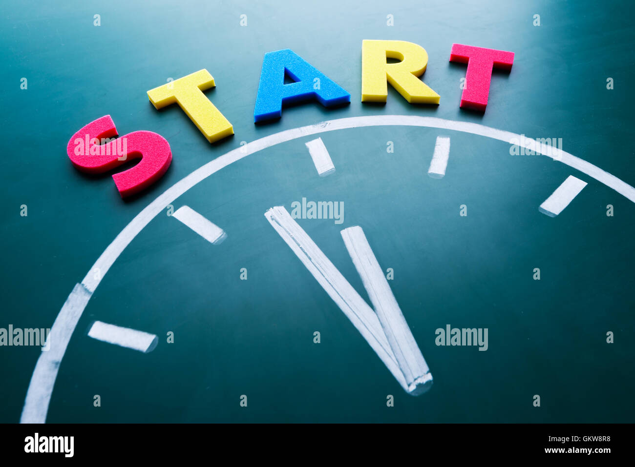 Time to start concept Stock Photo - Alamy