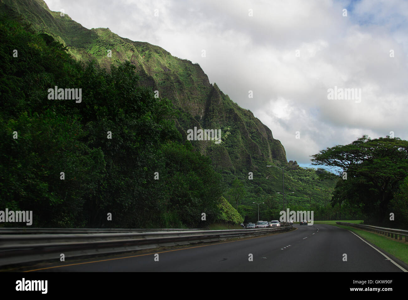 Hawaii scenic highway hi-res stock photography and images - Alamy